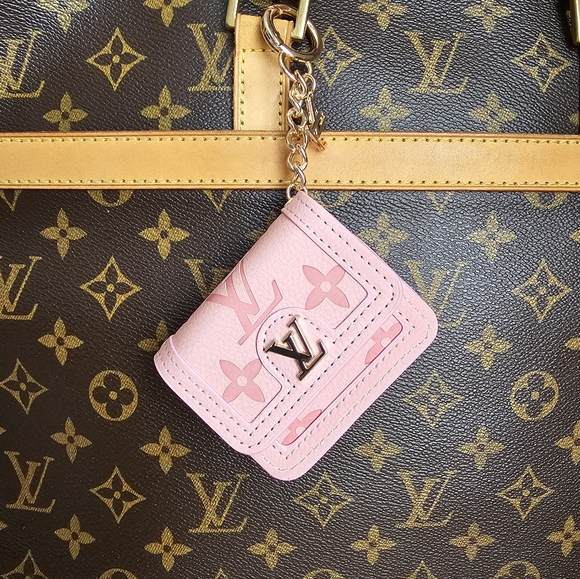Bags | Luxury Designer Monogram Lv Earbud Case | Poshmark